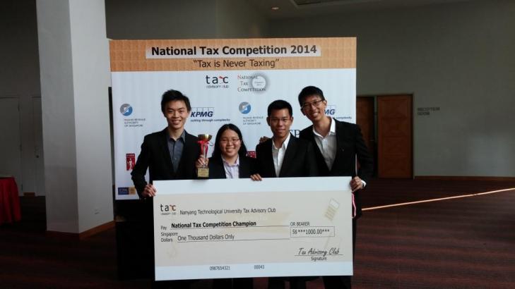 NTU National Tax Competition 2014 - SMU Accountancy Students Emerge ...