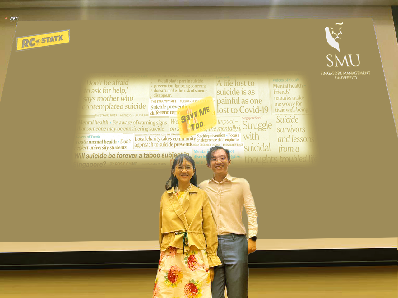SMU Student Shines Globally with Award-Winning Suicide Prevention ...