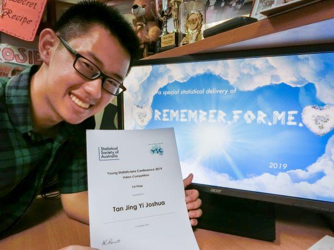 SMU Student Joshua Tan Jing Yi Wins Young Statisticians Conference’s Global Video Competition ...