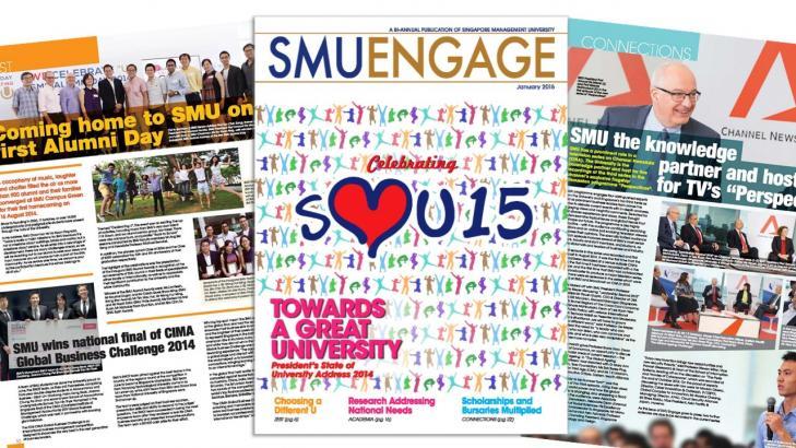 Latest SMU Engage out now | SMU Newsroom