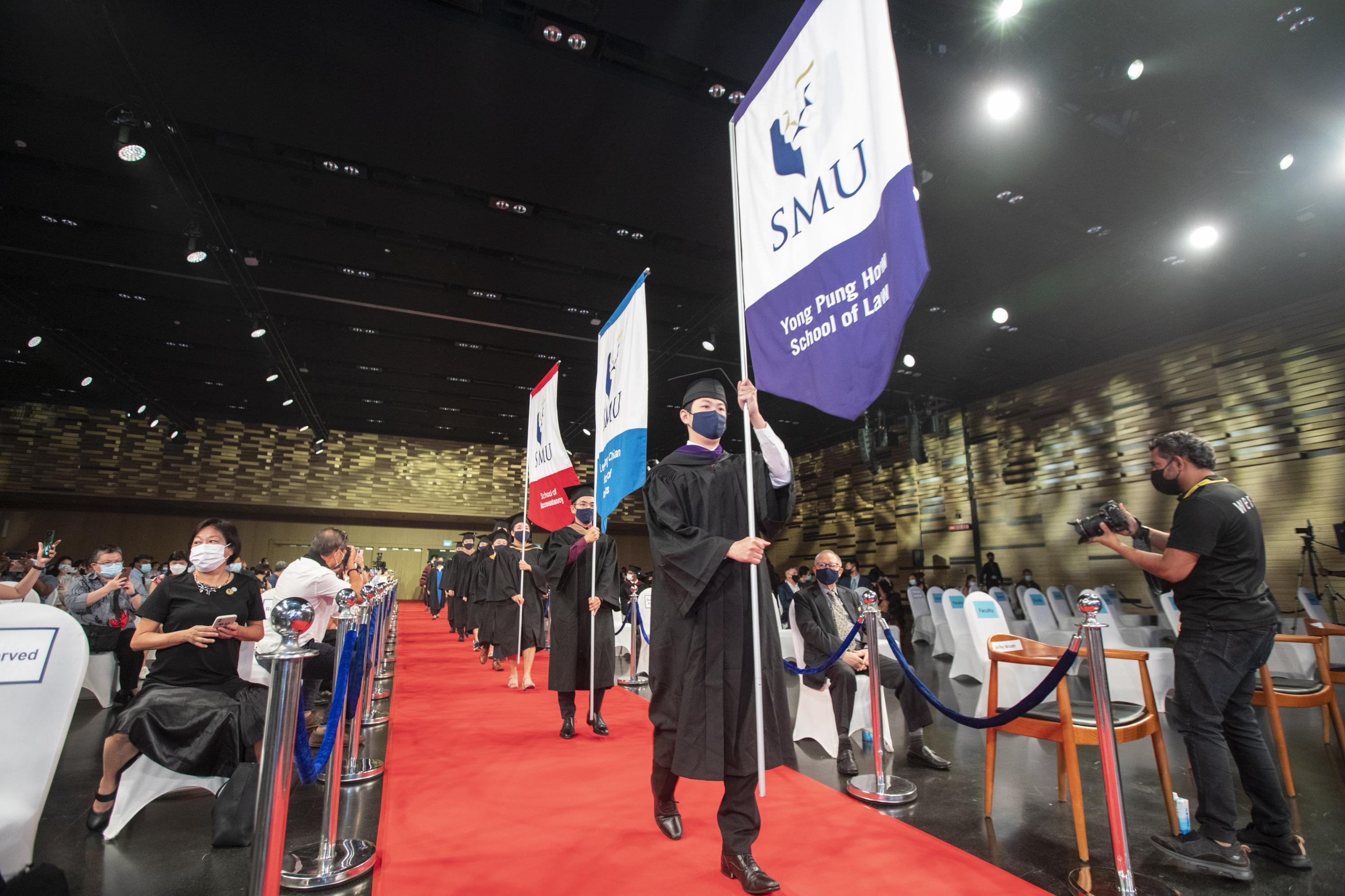 SMU holds in-person Commencement ceremonies to celebrate the graduation ...