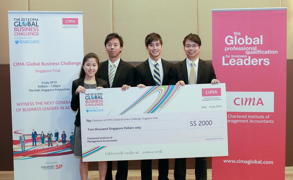 SMU crowned Singapore Champions of CIMA Global Business Challenge 2013 ...
