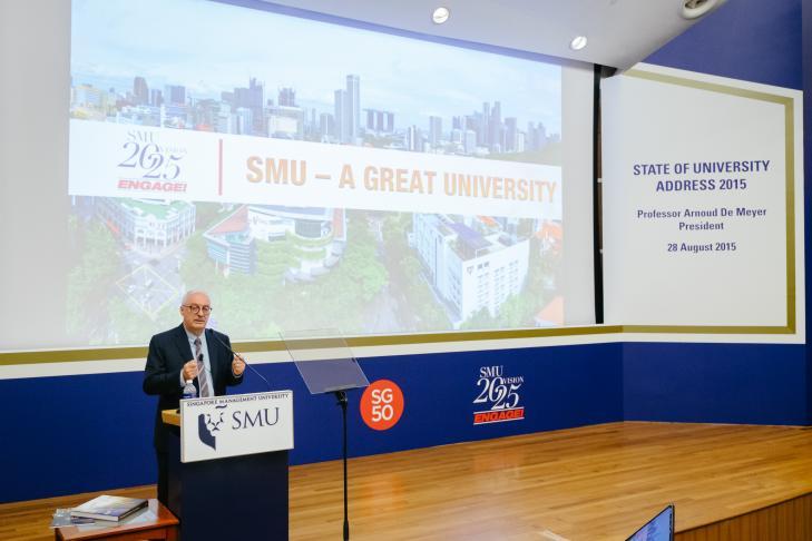 SMU President engages the whole University community | SMU Newsroom