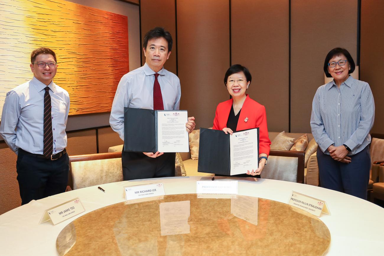 The Ngee Ann Kongsi and Singapore Management University partner to ...