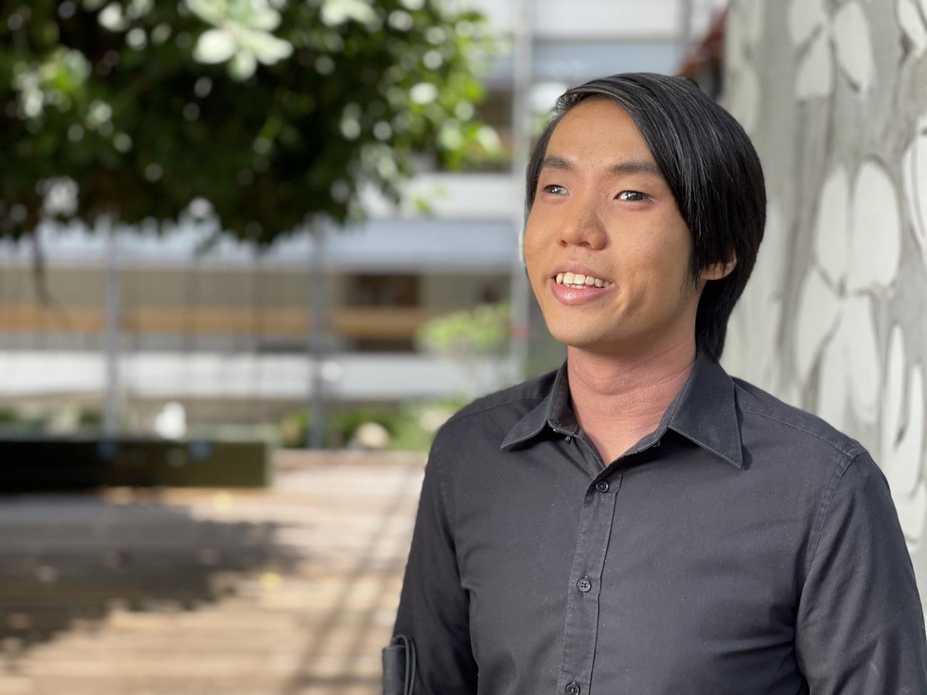 SMU student Joshua Tseng has been conferred the Goh Chok Tong Enable ...