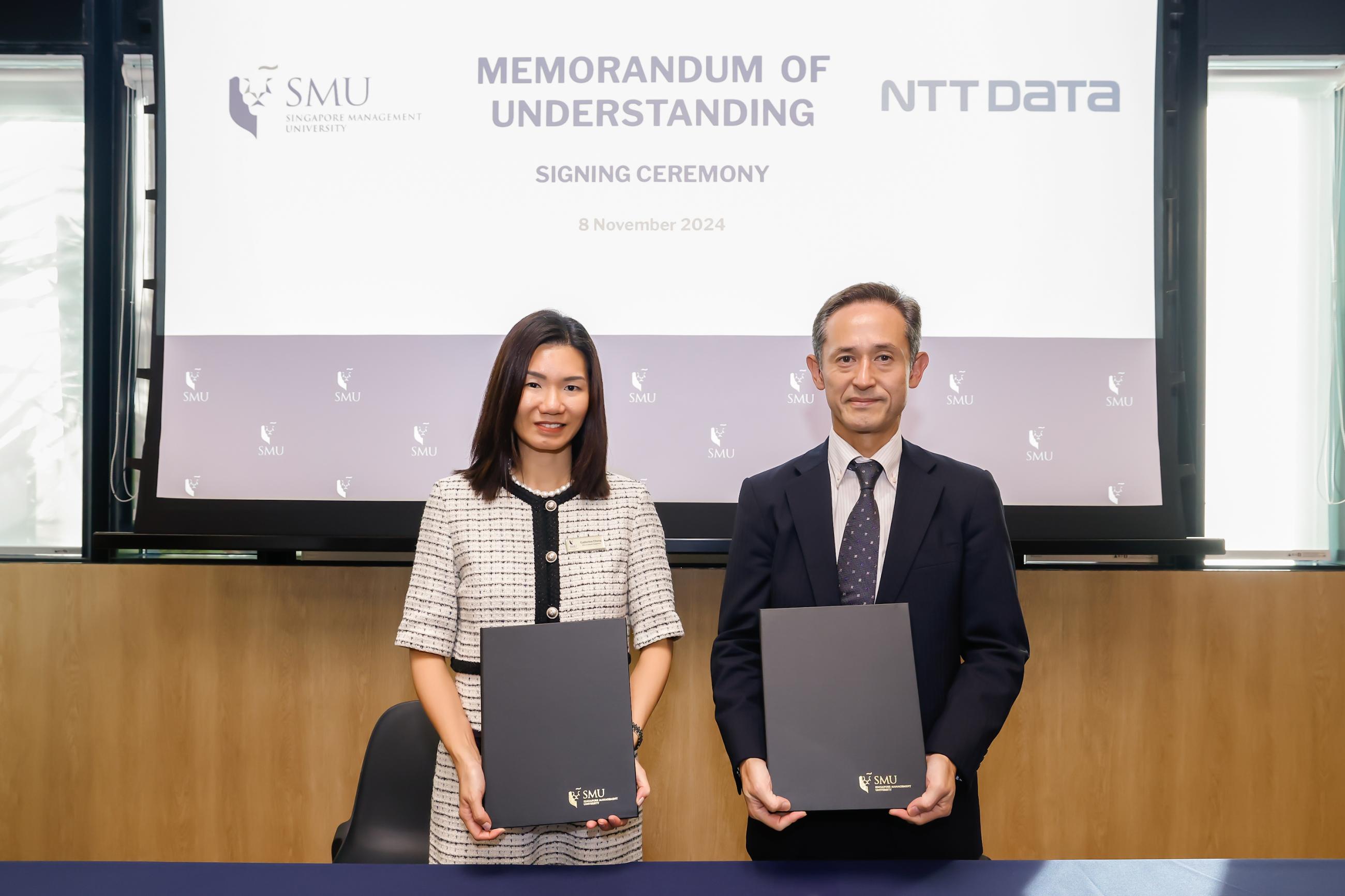 SMU and NTT Data Institute of Management Consulting Forge Strategic Partnership to Grow Asia’s ...