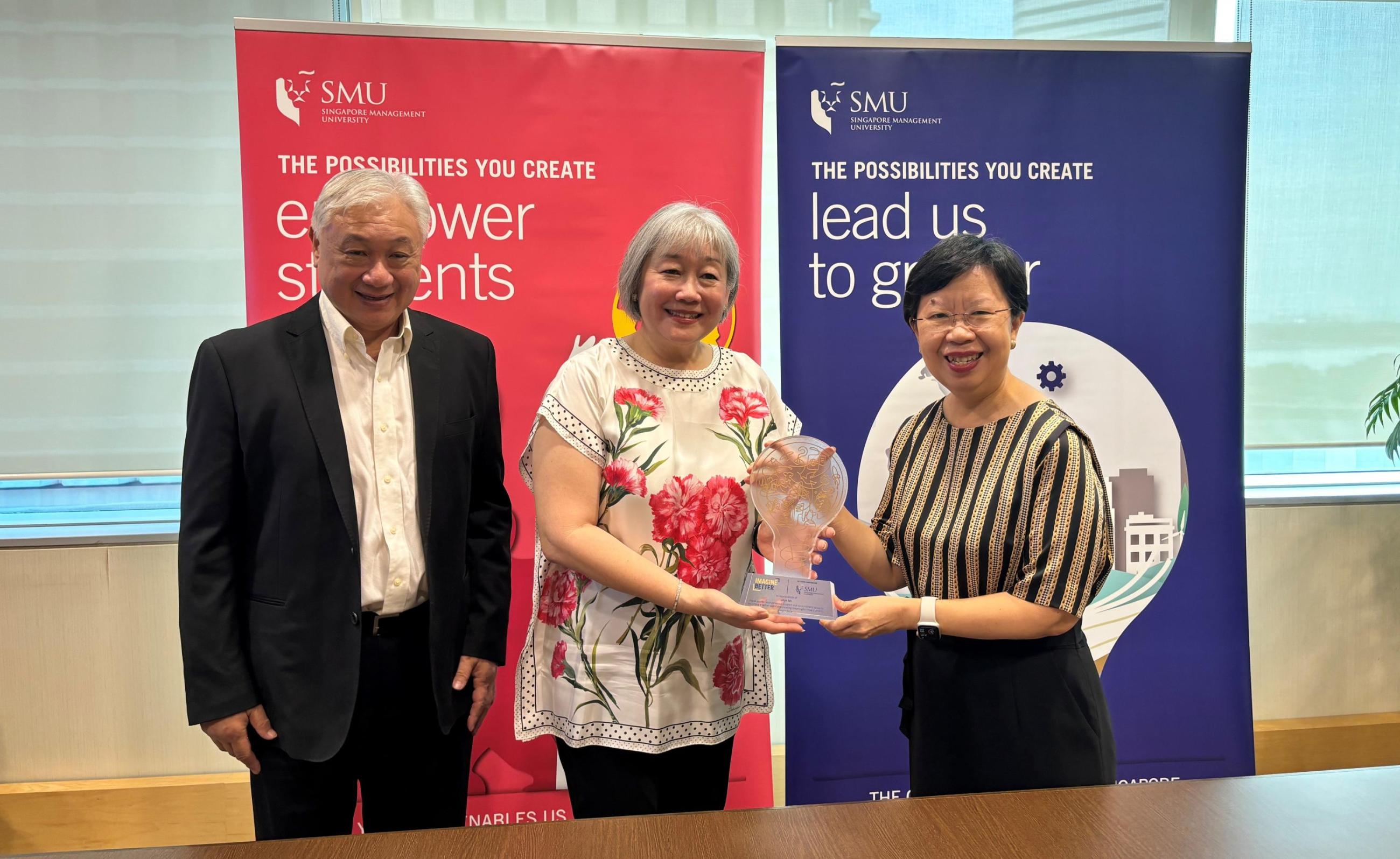 Dr Lillyn Teh Empowers SMU with S$3.14 Million Gift | SMU Newsroom