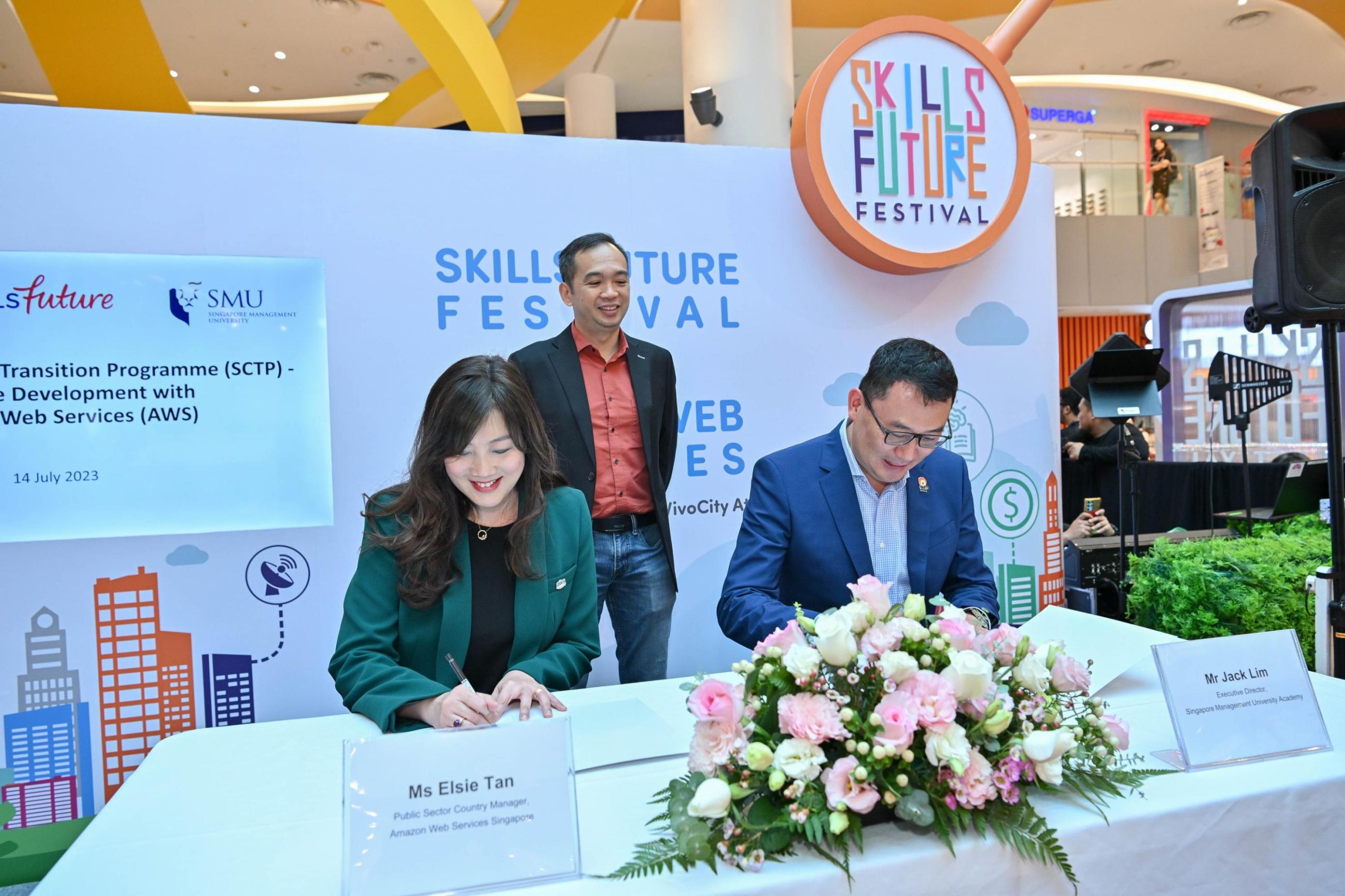 SMU, Amazon Web Services and SkillsFuture Singapore launch new ...