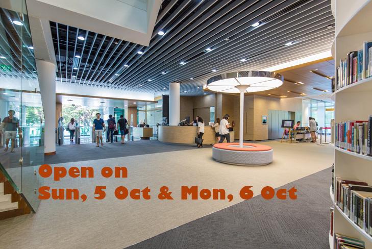 Library opens on Hari Raya Haji | SMU Newsroom