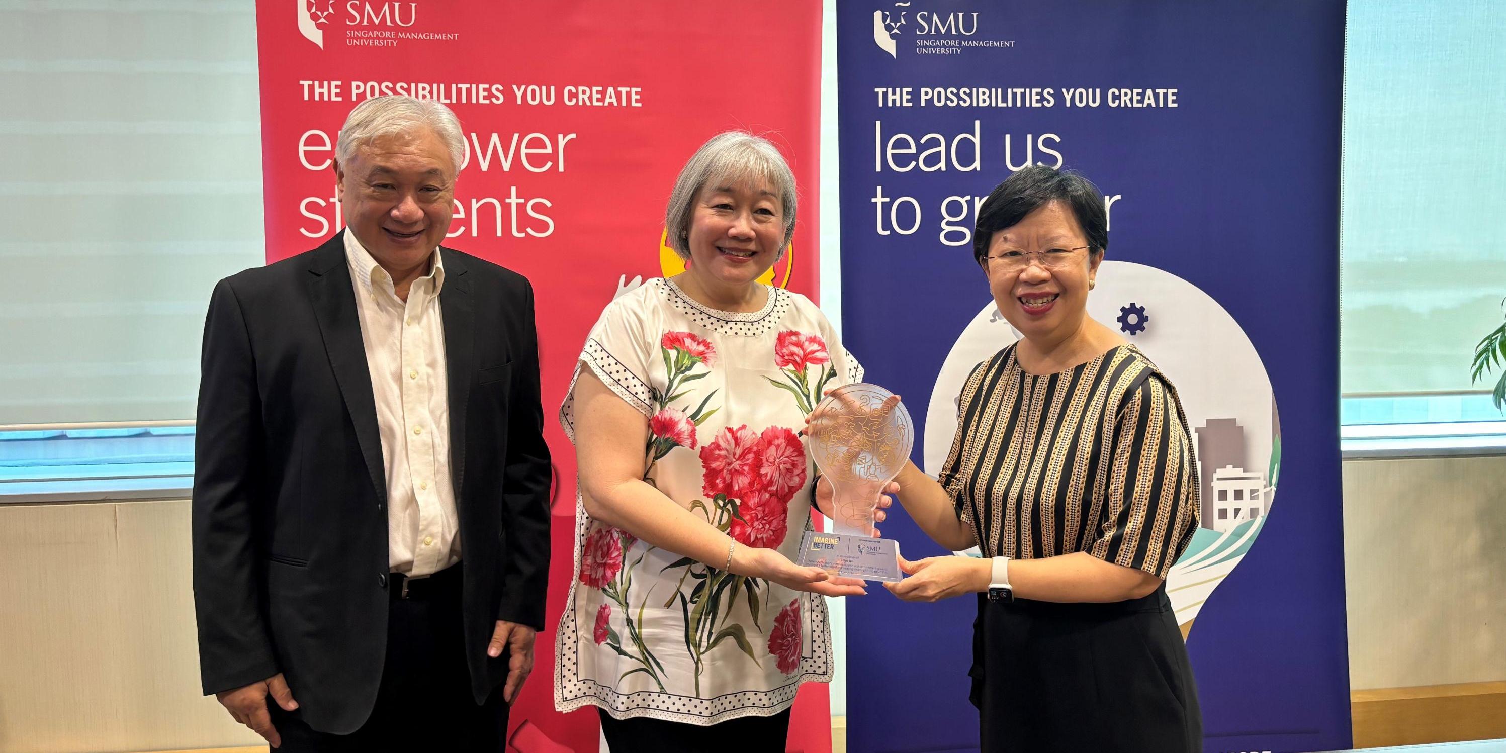 Dr Lillyn Teh Empowers SMU with S$3.14 Million Gift | SMU Newsroom