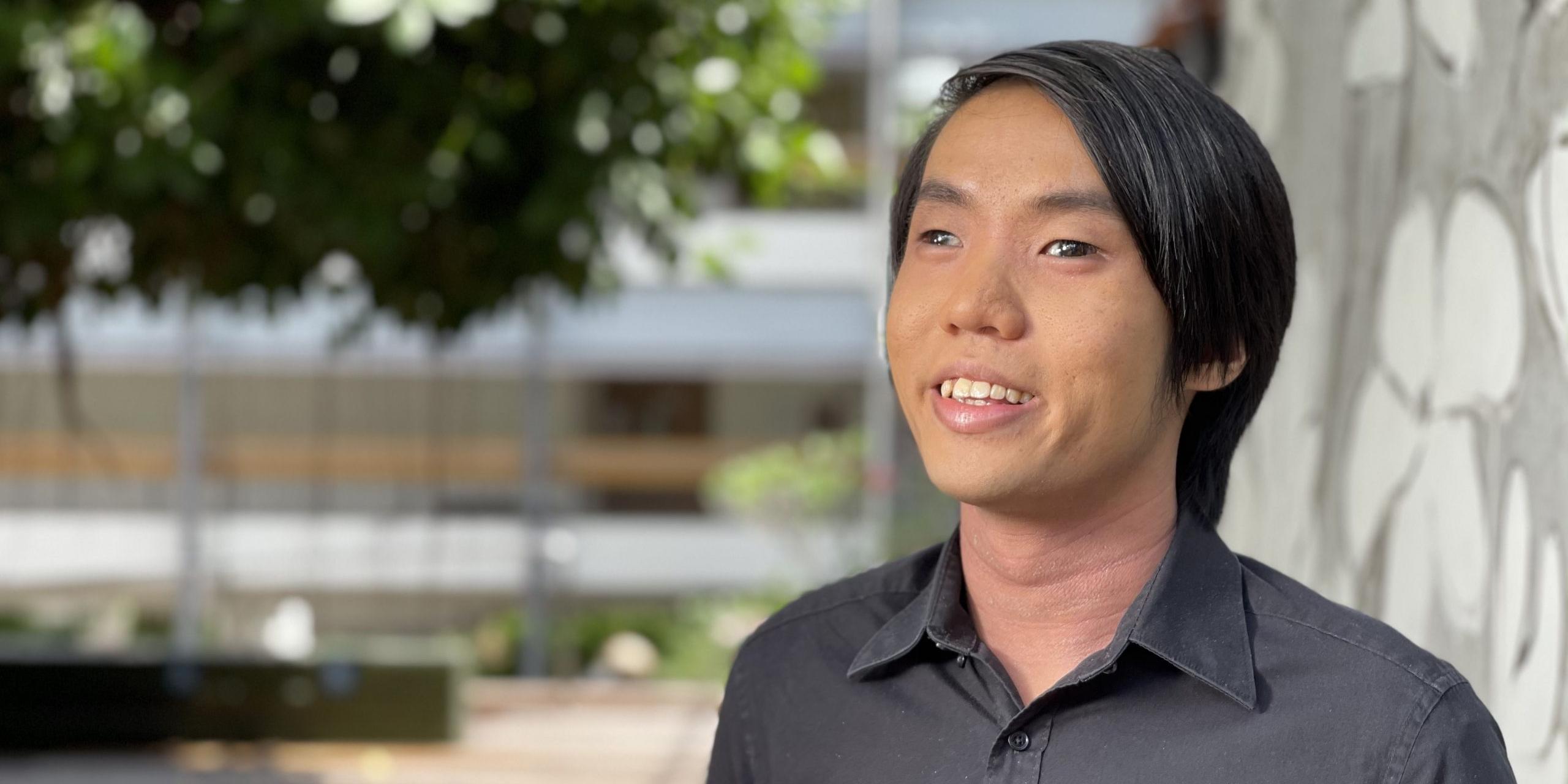 SMU student Joshua Tseng has been conferred the Goh Chok Tong Enable ...