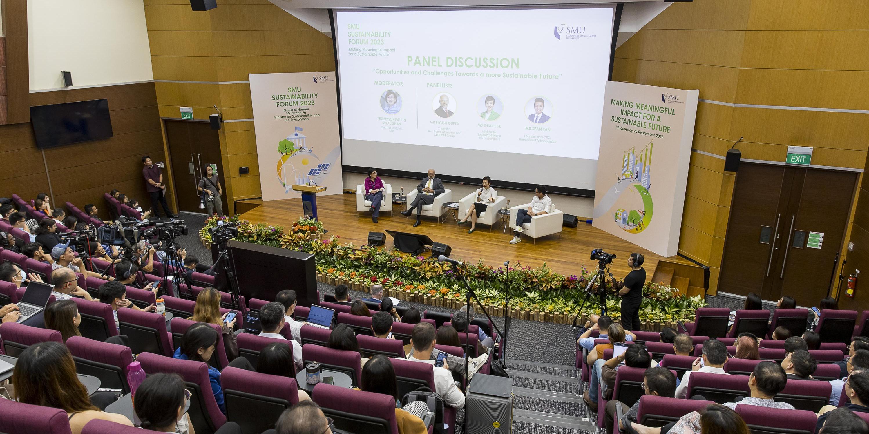 Making Meaningful Impact for a Sustainable Future - SMU holds inaugural ...